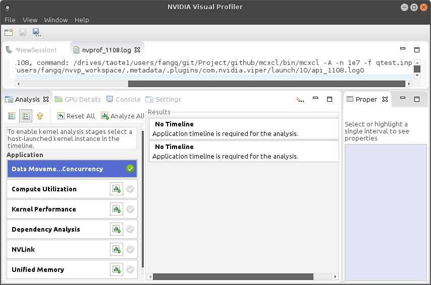 profiling opencl using nvprof commandline - OpenCL - Khronos Forums